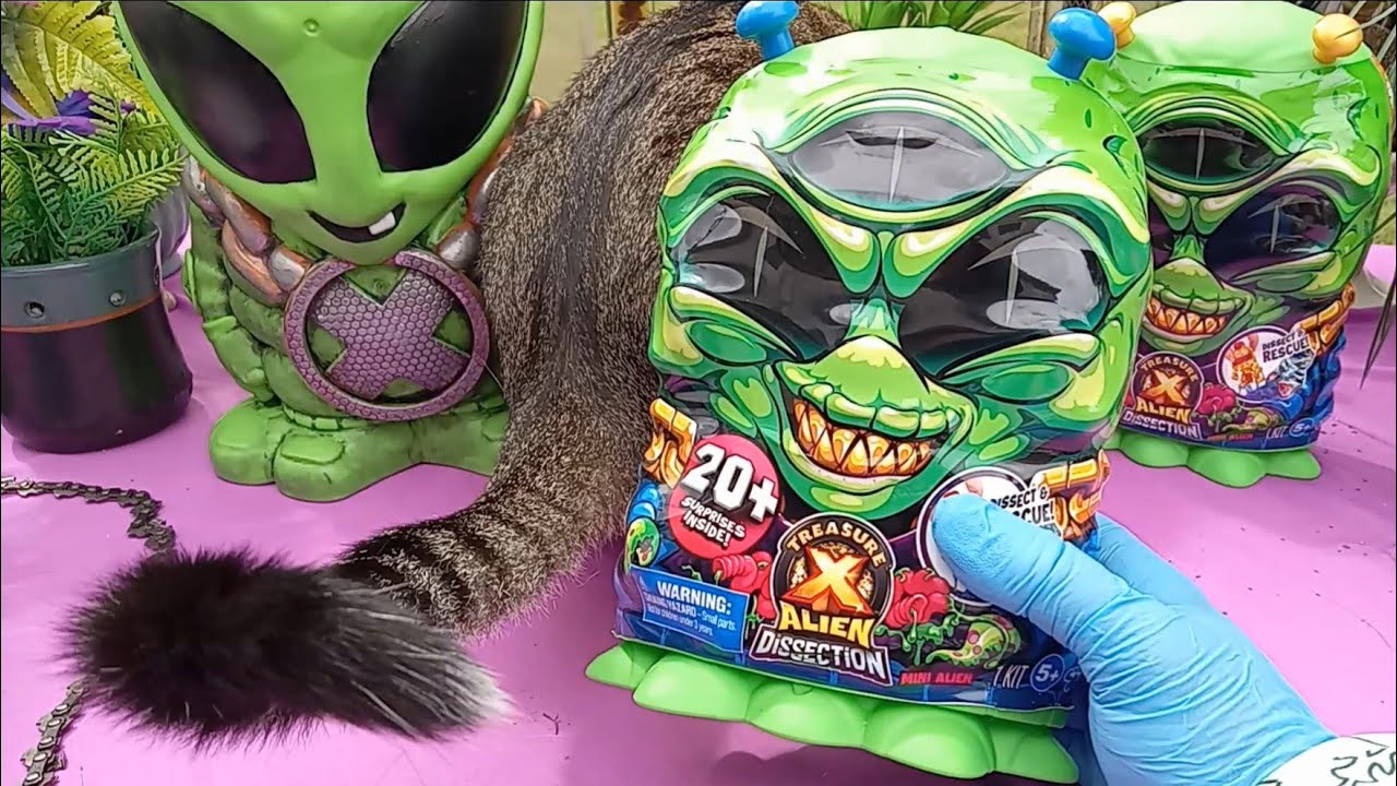 Treasure X Tuesdays! Episode 220! Mini Alien Dissection Packs! - YouTube