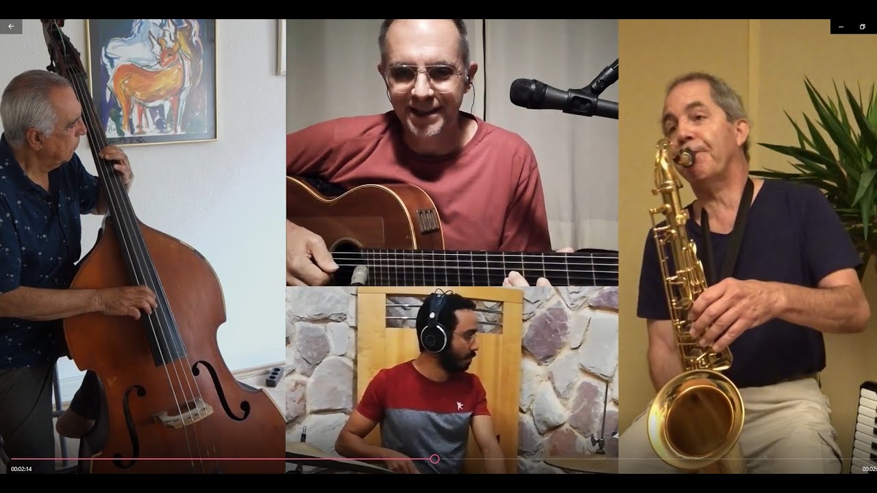 Samba de duas notas (Luiz Bonfá) - Stephan Hitzelberger invites friends ...
