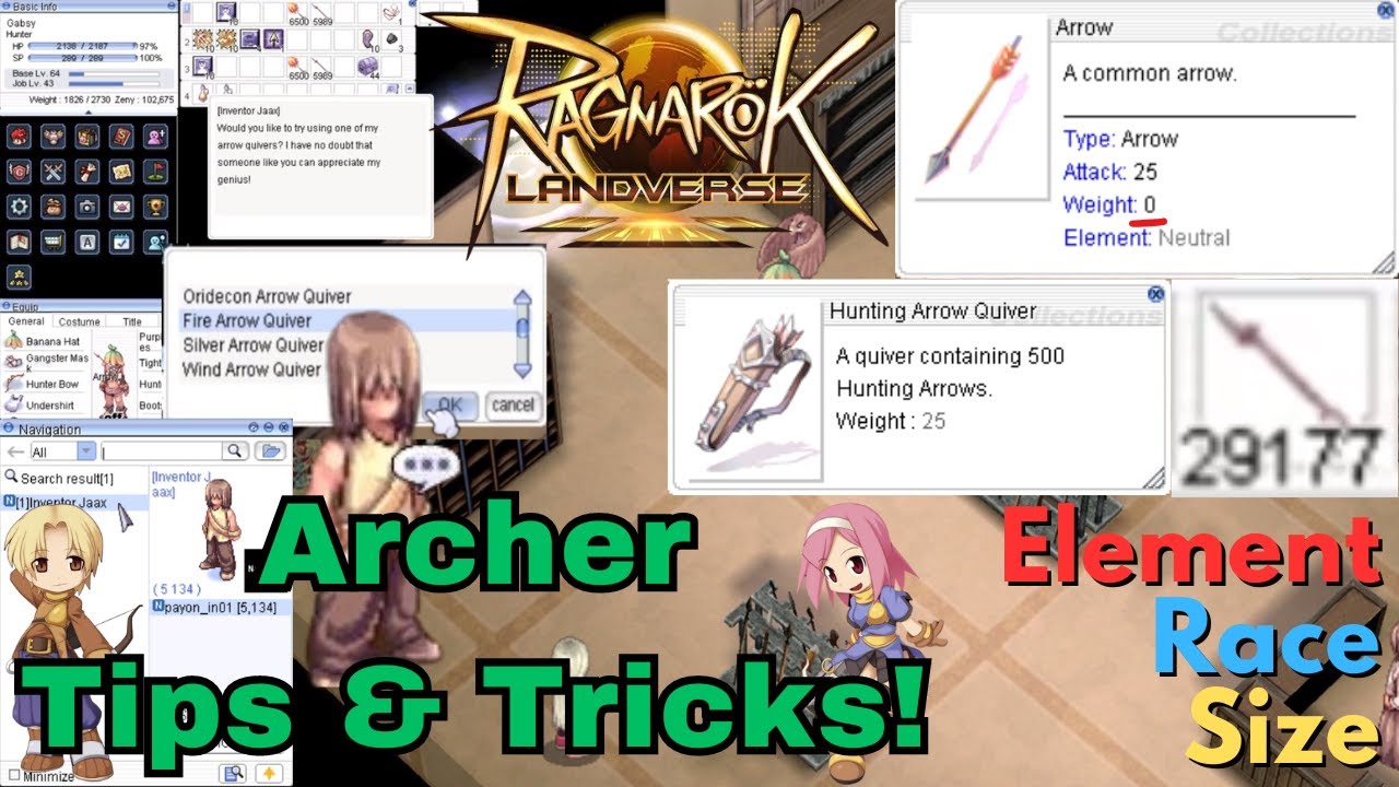 Ragnarok Landverse | Archer Tips & Tricks you might not know! - YouTube