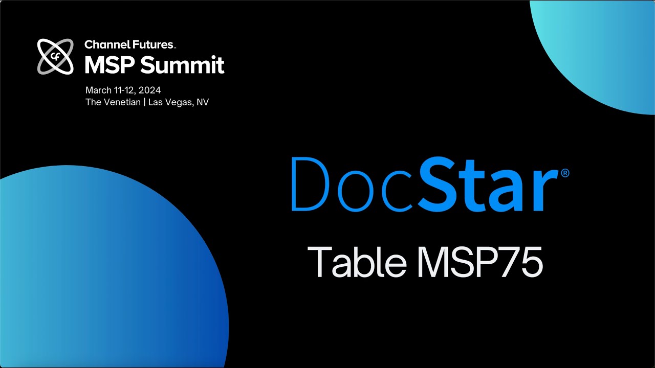 DocStar—MSP Summit—Teaser - YouTube