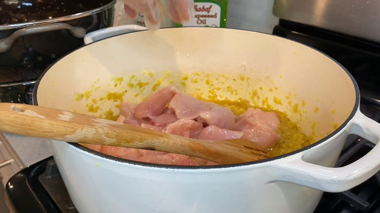 Qorma Lawand made with Chicken Afghan Style / Chicken Korma, - YouTube