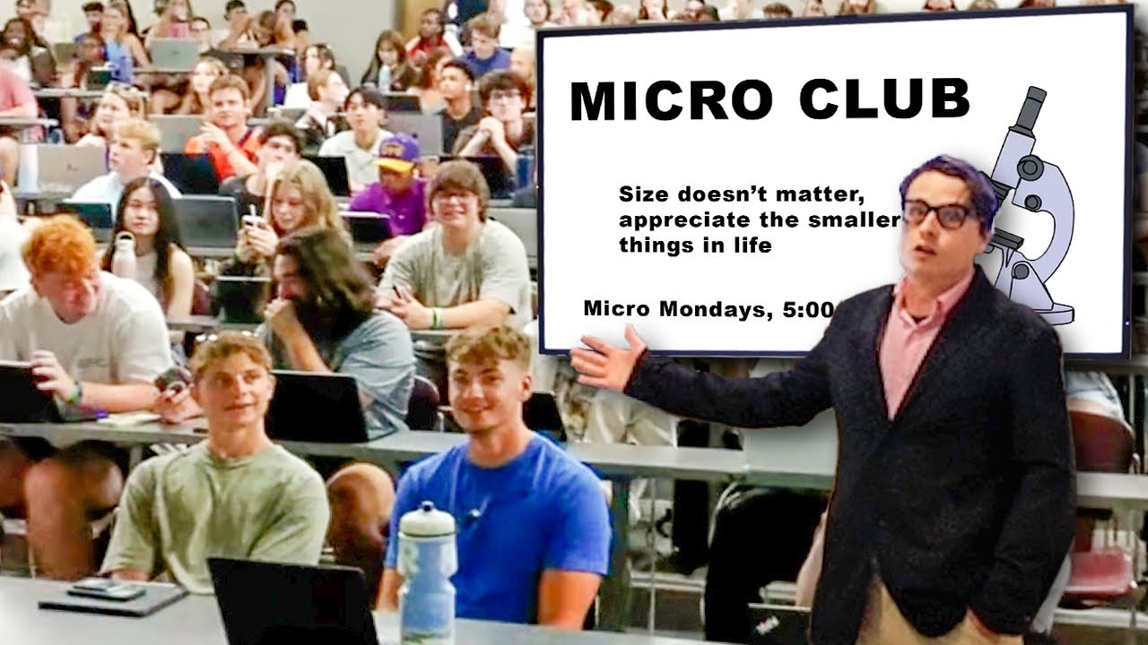 Fake Professor on the First Day of Class 2 - YouTube