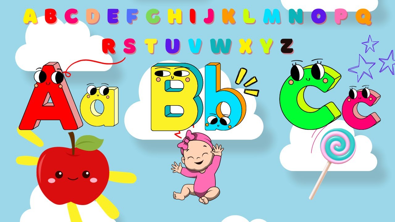 Alphabets Phonics Song | Learn ABC (Sounds) | A For Apple | Nursery ...