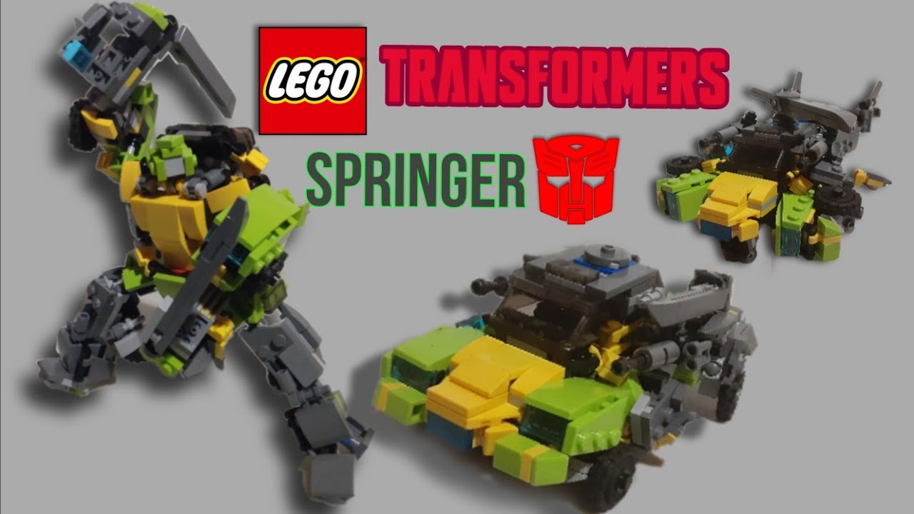 Lego Transformers Springer/3 Modes!! -Custom Build - YouTube