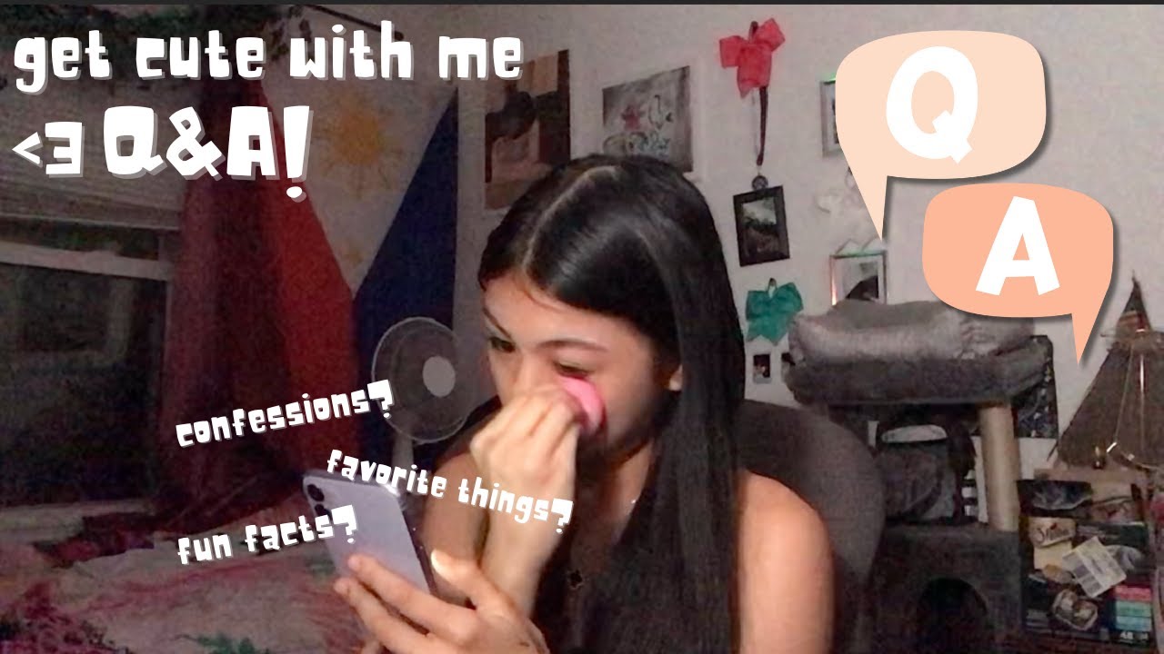 get cute with me! || answering your questions (Q&A) - YouTube