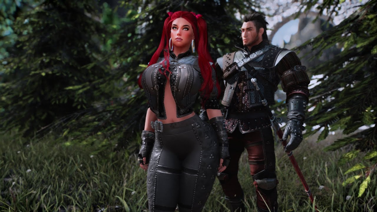 Skyrim Grandmaster Wolven Armor (Male and Female) SE - YouTube