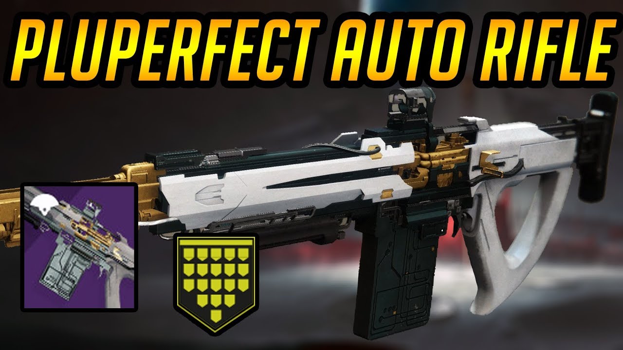 Pluperfect NEW AUTO RIFLE!!! | Pluperfect PVP Gameplay Review | Destiny ...