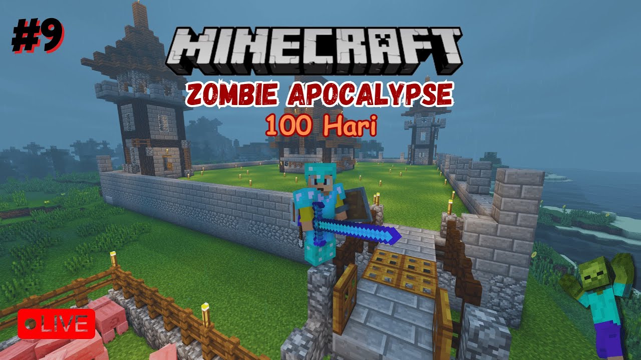 Full Diamond _ MINECFRAT Zombie Apocalypse _ Ep.9 - YouTube