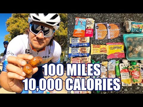OUR FIRST CENTURY RIDE — what we ate to survive