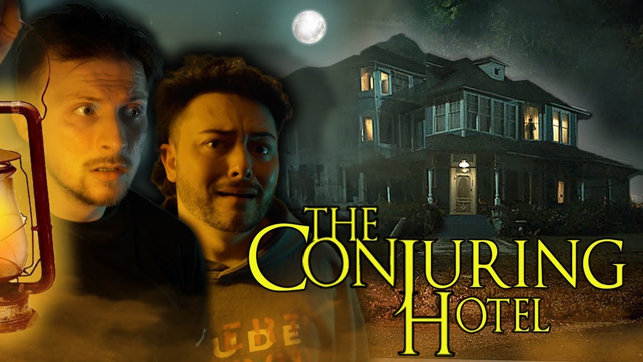 Surviving the Night Inside the Conjuring Hotel - YouTube