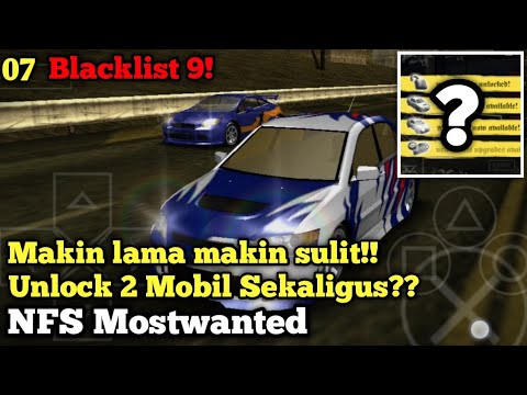 NFS Mostwanted - Blacklist 9 Mitsubishi Lancer VS Mitsubishi Eclipse ...