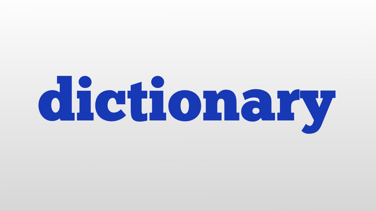 Dictionary Meaning And Pronunciation YouTube dictionary-meaning-and-pronunciation-youtube