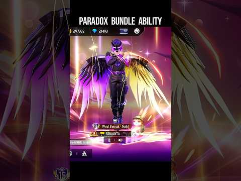 Paradox Bundle Ability 🔥 Dark Paradox Bundle - Legendary Paradox Event #srikantaff