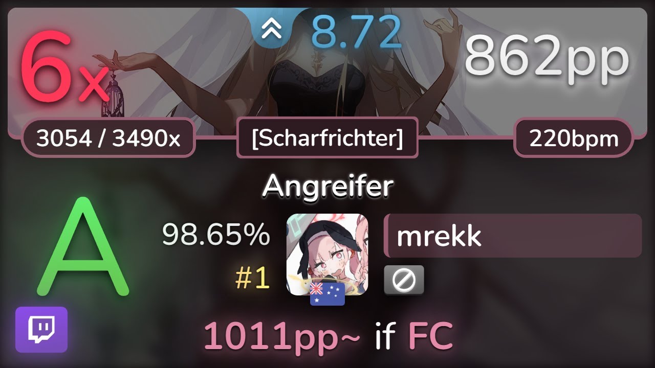 🔴 8.7⭐ mrekk | Unlucky Morpheus - Angreifer [Scharfrichter] 98.65% (#1 ...