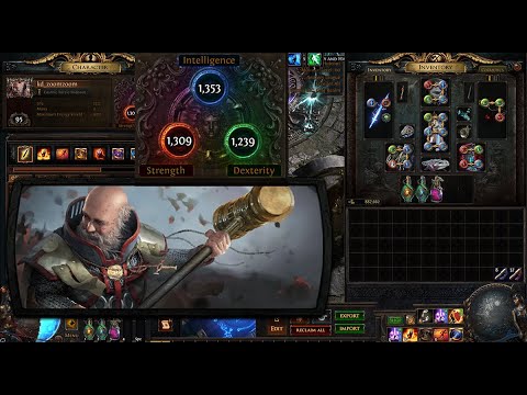 POE Tri-stack hexblast Inquisitor T17 demo - YouTube