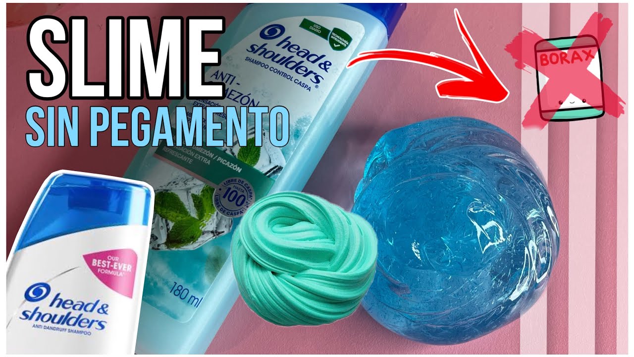 5 RECETAS de SLIME SIN PEGAMENTO (ni bórax) 😱 - YouTube
