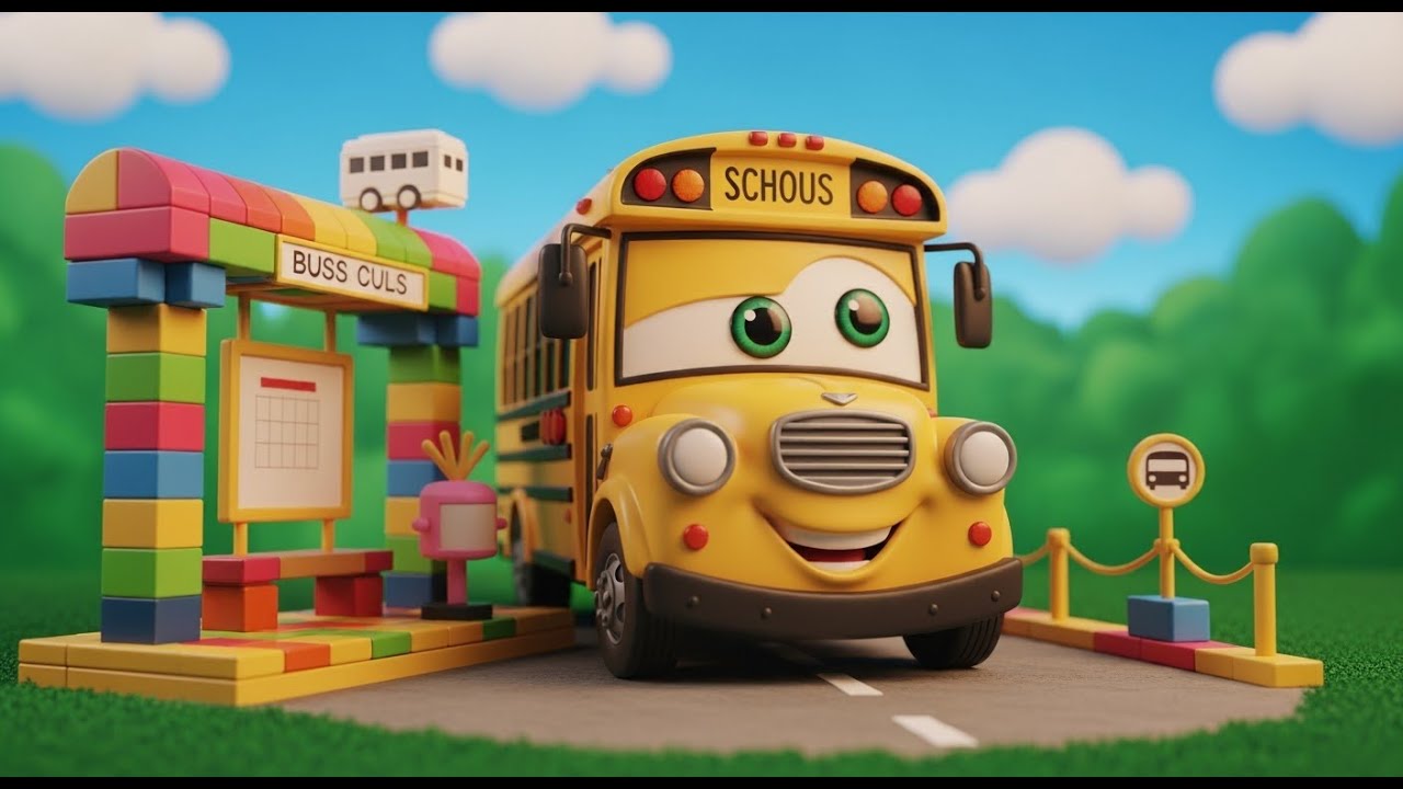 Wheels on the Bus 🚌🎶 | Rescue Rocket & School Bus Songs for Kids - YouTube