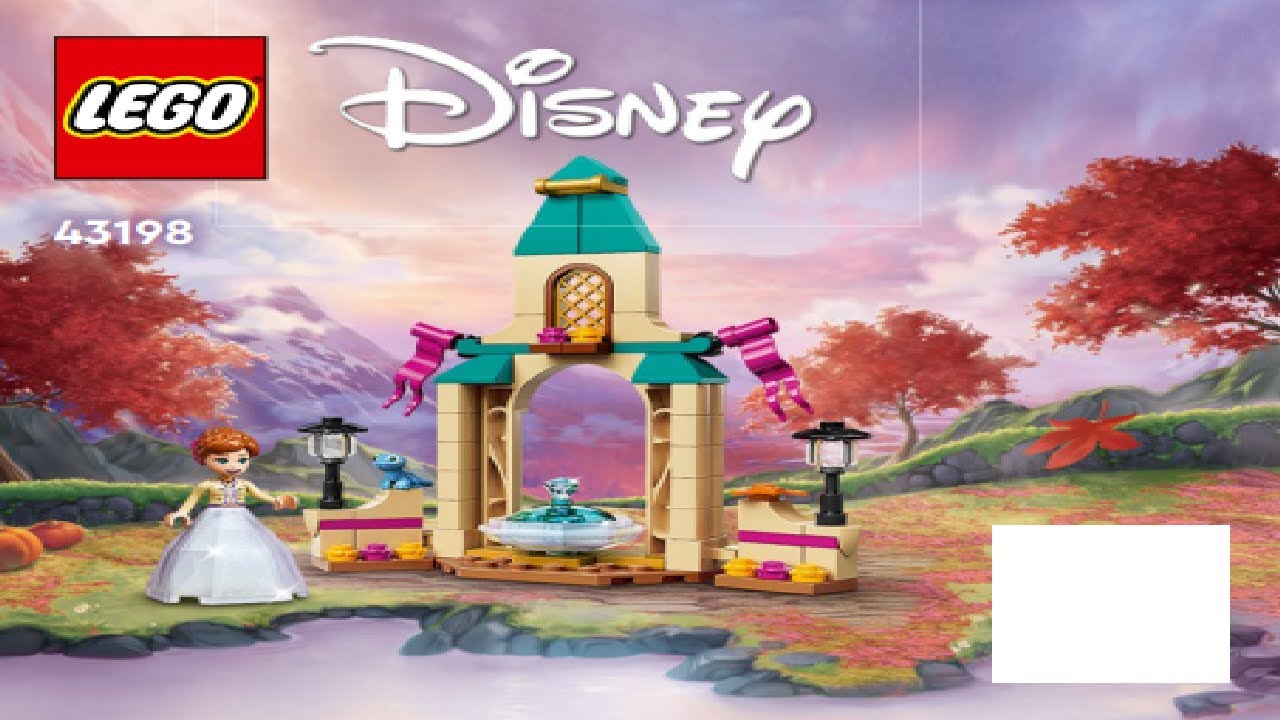LEGO instructions - Disney - 43198 - Anna's Castle Courtyard - YouTube