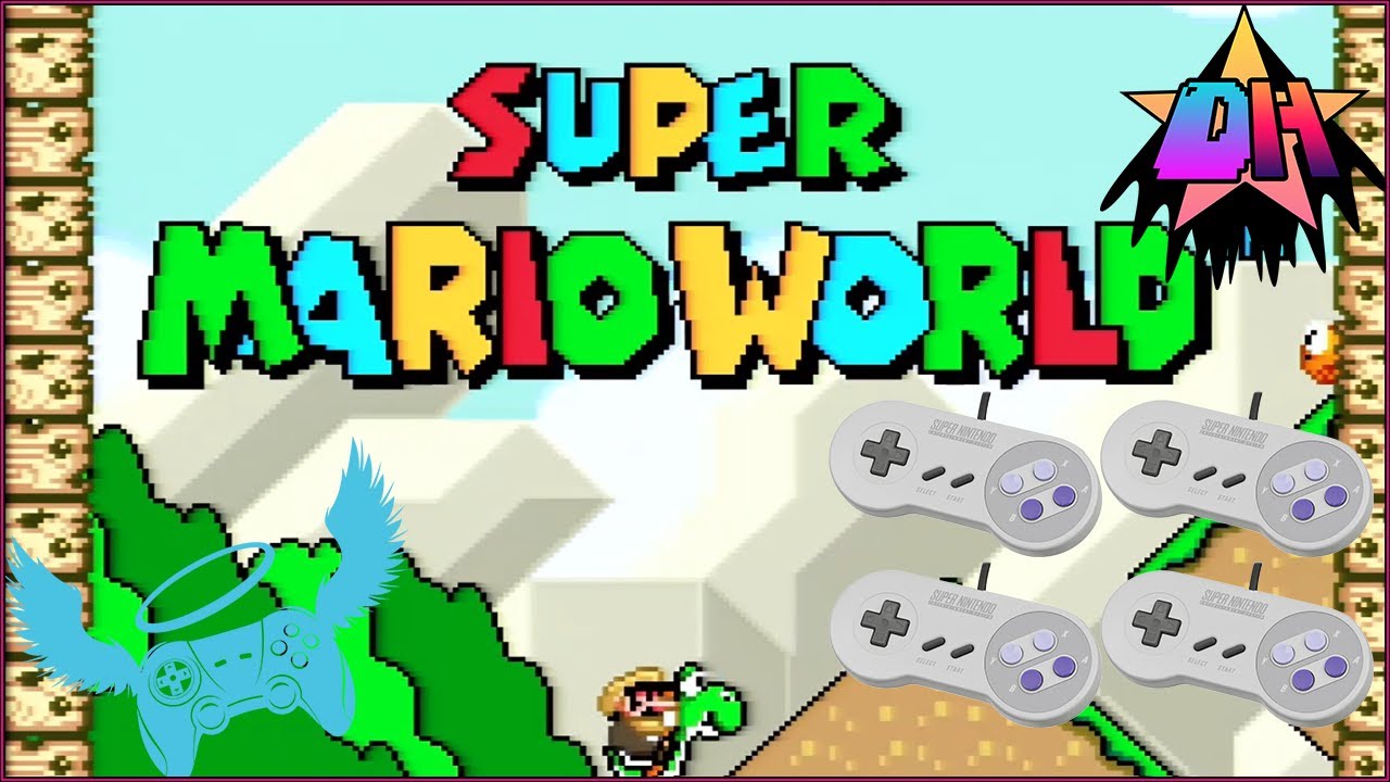 Super Mario World: 4 Players 1 Mind - Extra Life 2020 part 12/16 - YouTube