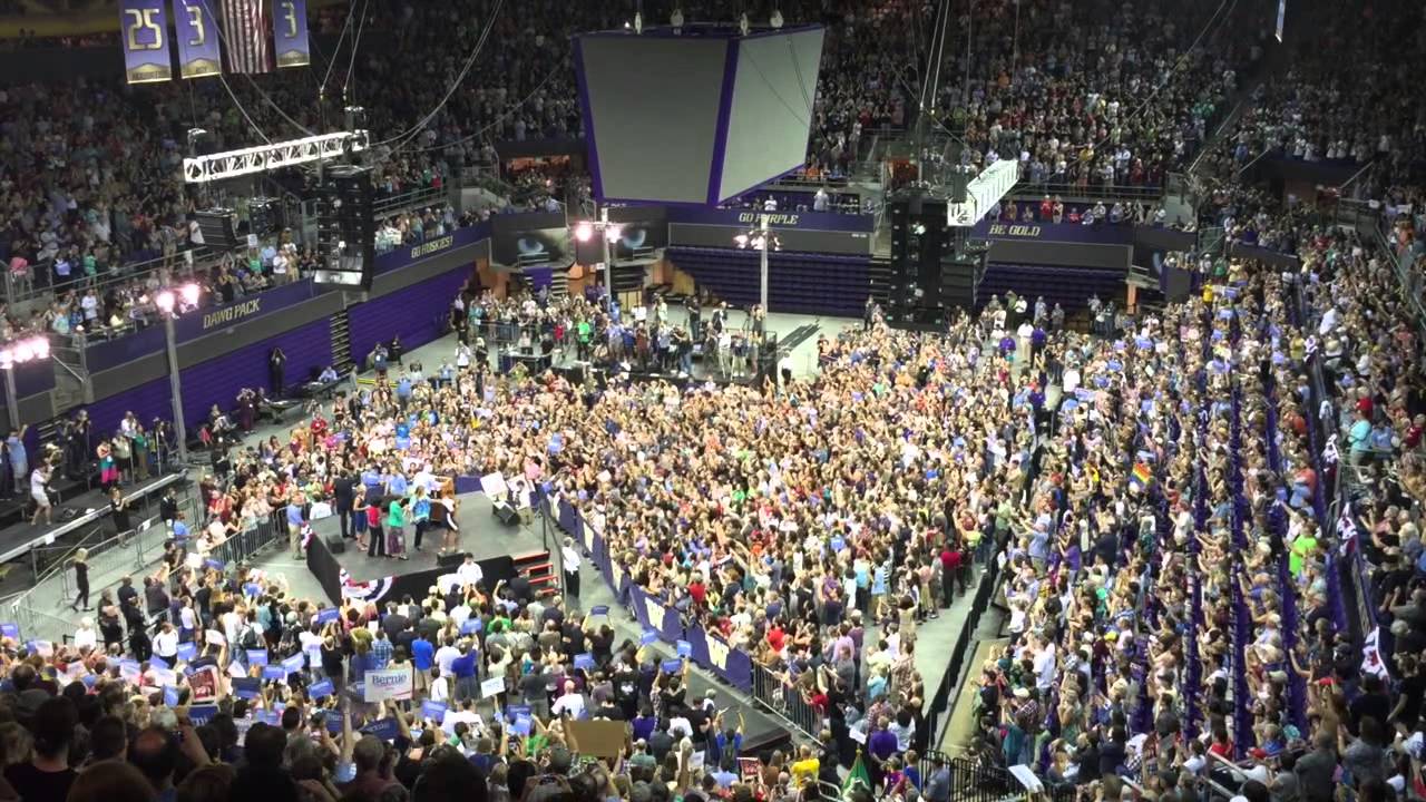 Bernie Sanders' Seattle Rally - YouTube