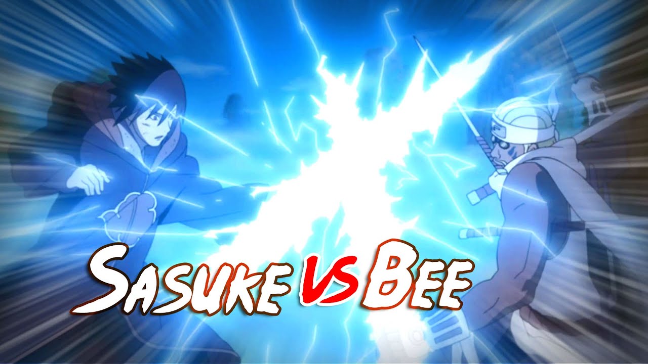 Sasuke Team Taka vs Killer Bee Full fight English sub - YouTube