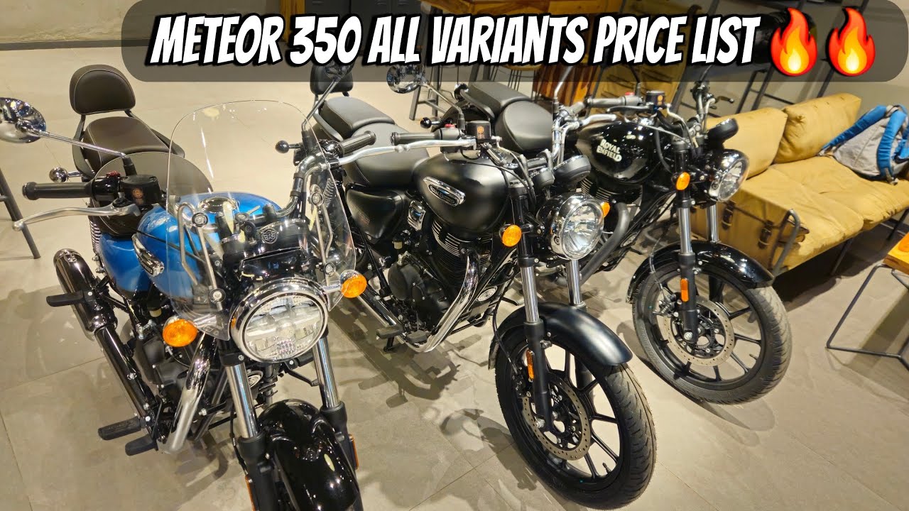 2024 Royal Enfield Meteor 350 - All Variants ,Colors & Price list ...