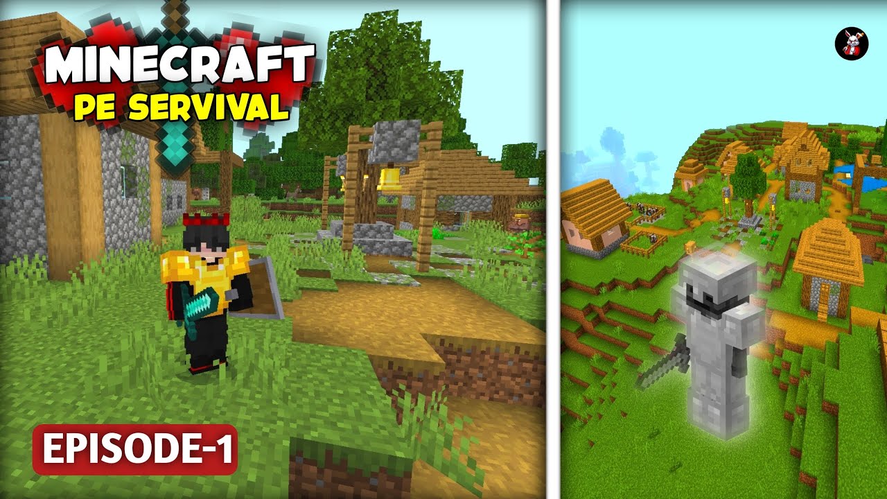 A NEW JOURNEY OF Minecraft pe servival - Craft Gaming - YouTube