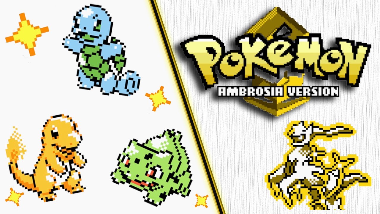 How to Get Shiny Kanto Starters in Pokemon Ambrosia! - YouTube