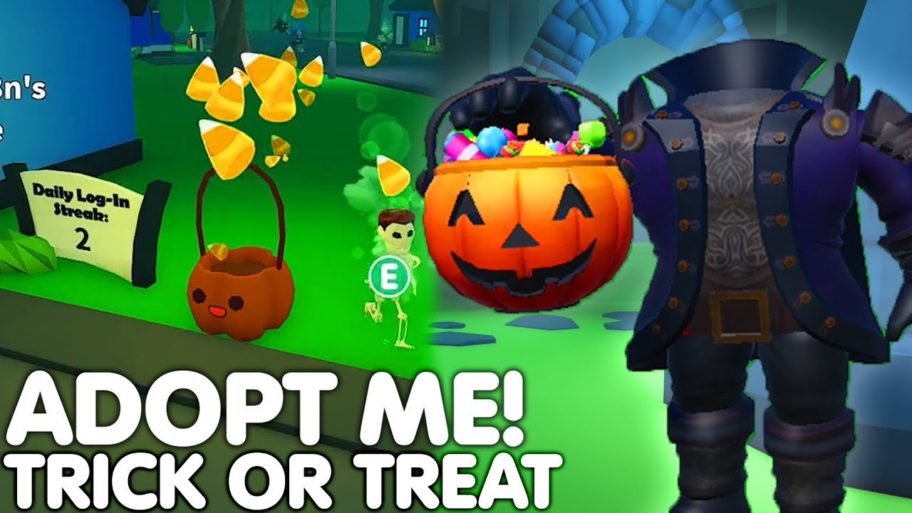 😱NEW TRICK OR TREAT EVENT LEAKED!🎃NEW HALLOWEEN HOUSE AND UPDATES ADOPT ...