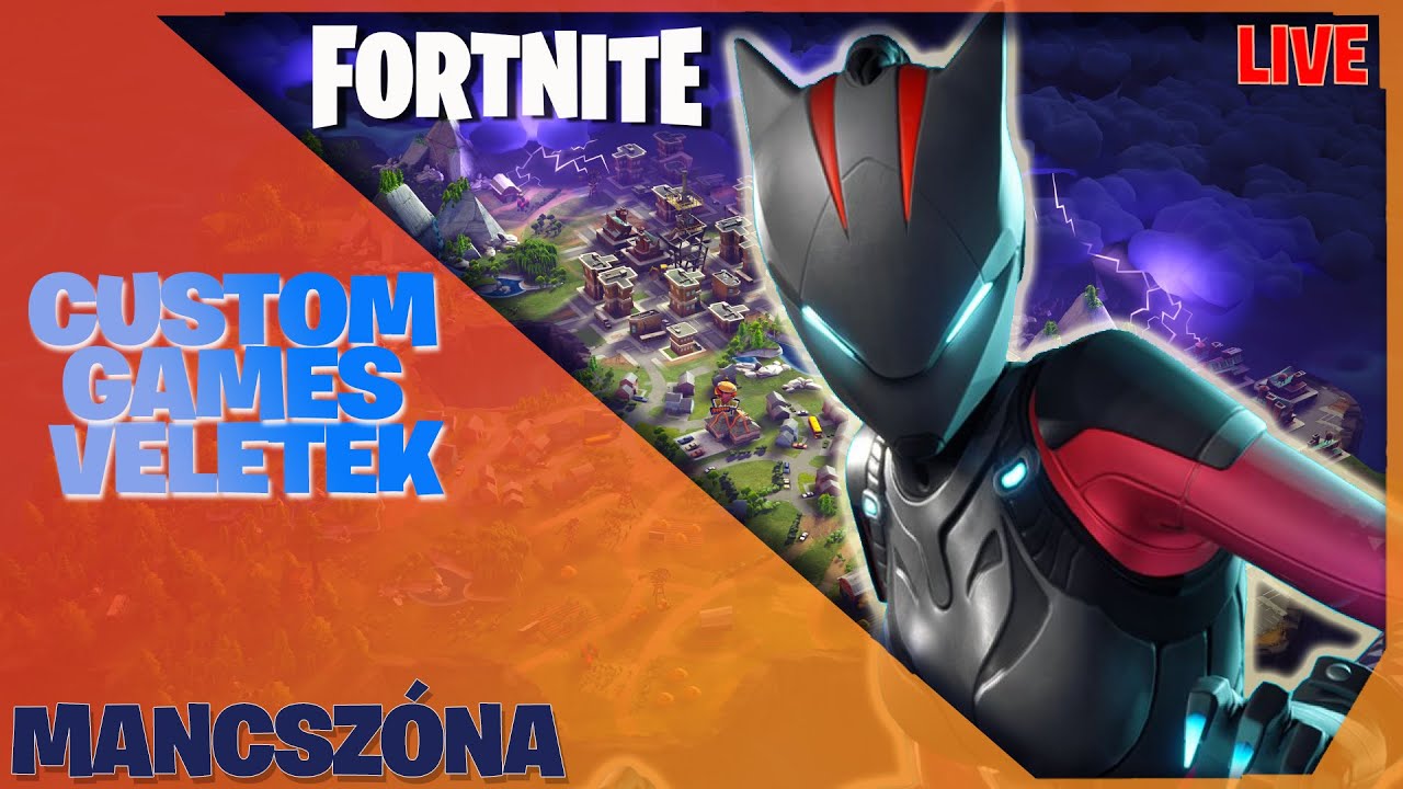 CUSTOM + 1000 VBUCKS SOROLÁS!│!eneba │SAC MANCSZONA │ROAD TO 3100!! # ...