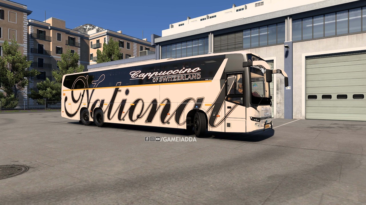 🚌 NATIONAL SCANIA SEMI SLEEPER BUS MOD | ETS2 INDIAN BUS MOD | EURO ...