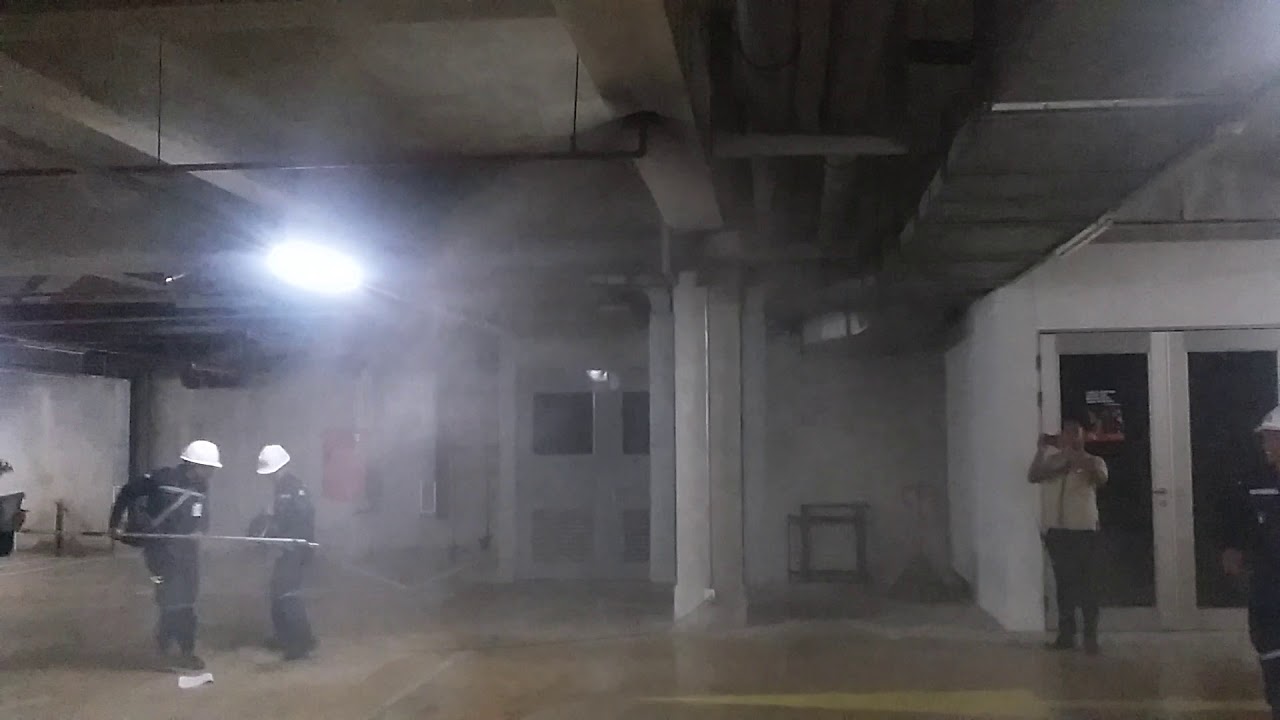 Tes head sprinkler basement - YouTube