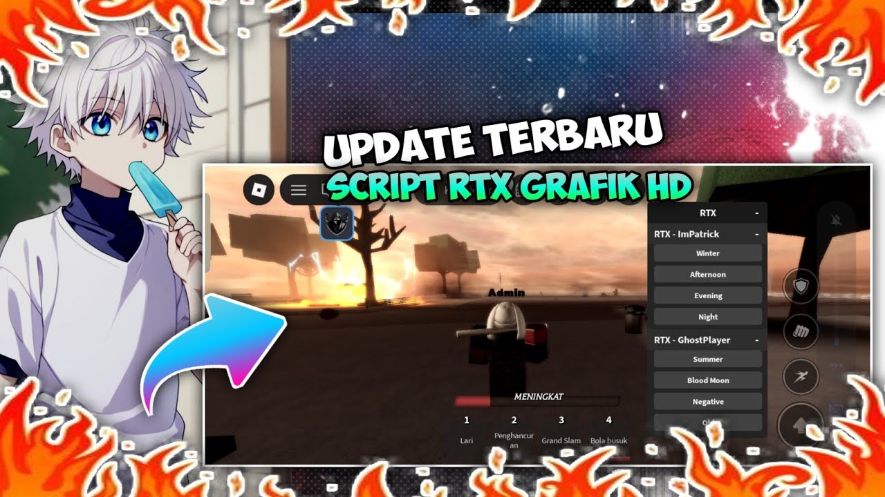SCRIPT ROBLOX RTX GRAFIK HD | WORK SEMUA MAP | TERBARU - YouTube