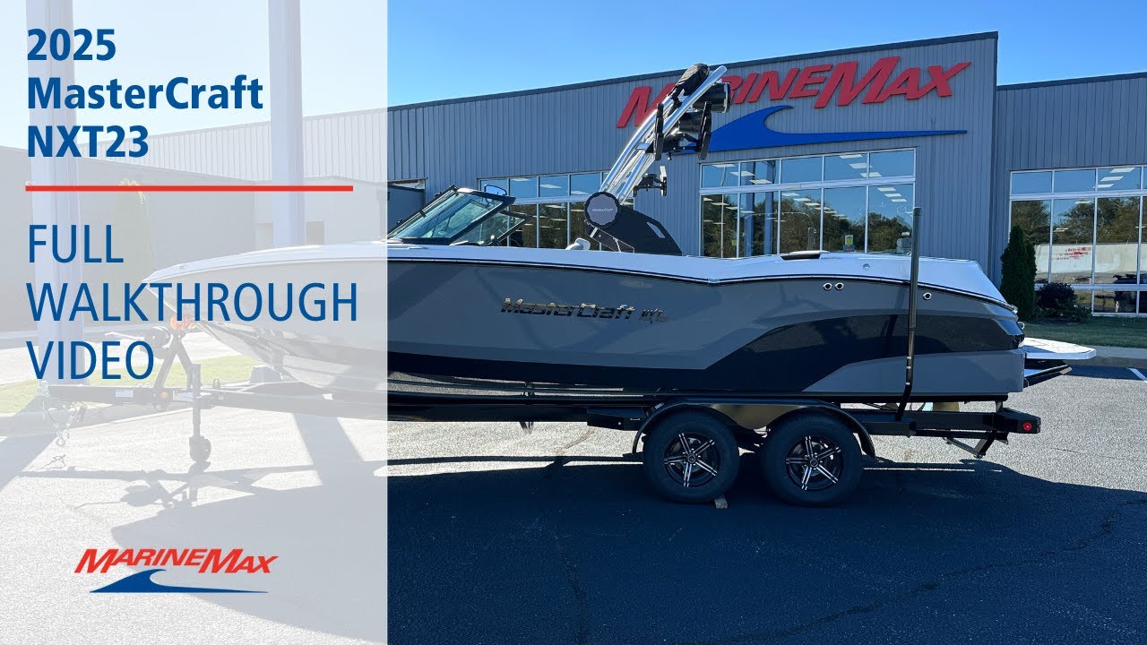 2025 MasterCraft NXT23 | MarineMax Greenville - YouTube