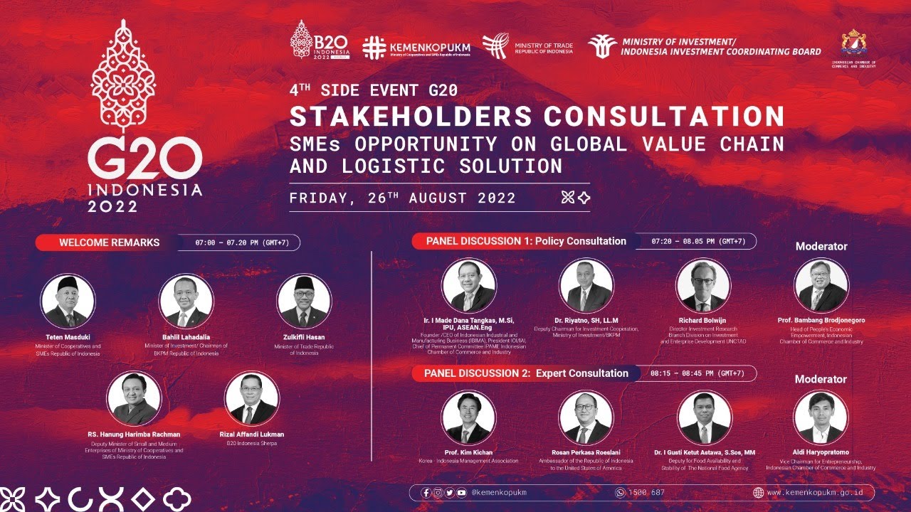 4thSide Event G20 Stakeholders Consultation-SMEs Opportunity on Global ...