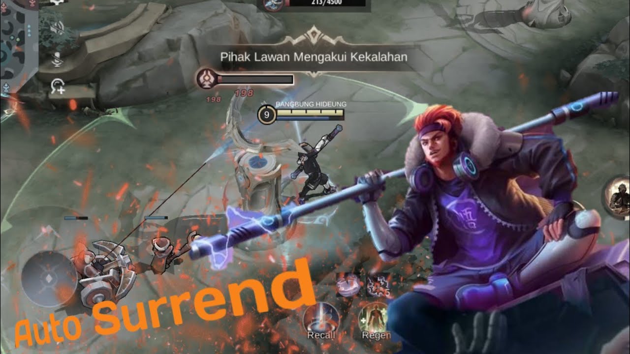 Sun Hadir Lawan Auto Surrend | Sun Mobile Legends - YouTube