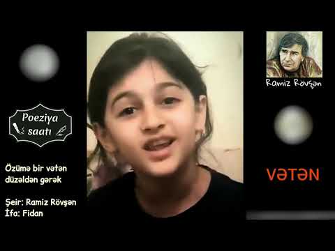 Ramiz Rövşən - Özümə bir vətən düzəldəm gərək (ifa: Fidan)