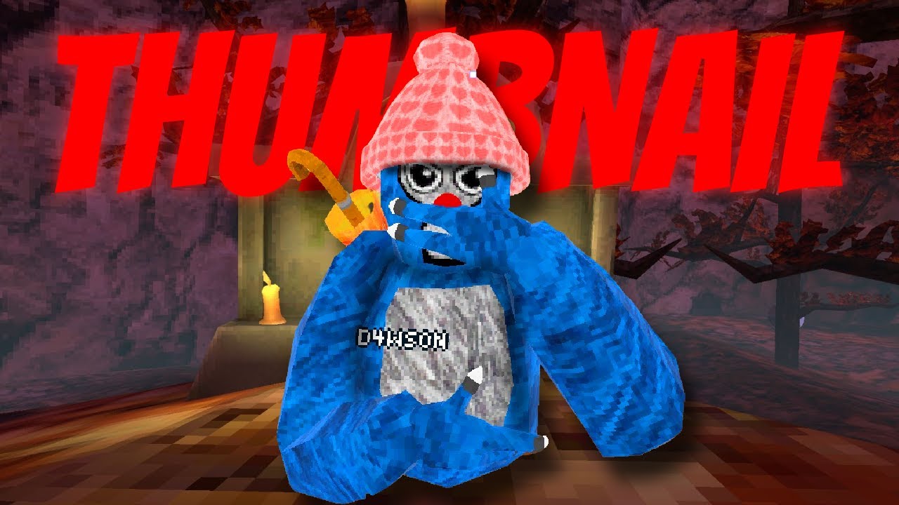 How To Make Good and Catchy Gorilla Tag Thumbnails Quick and Easy (For ...