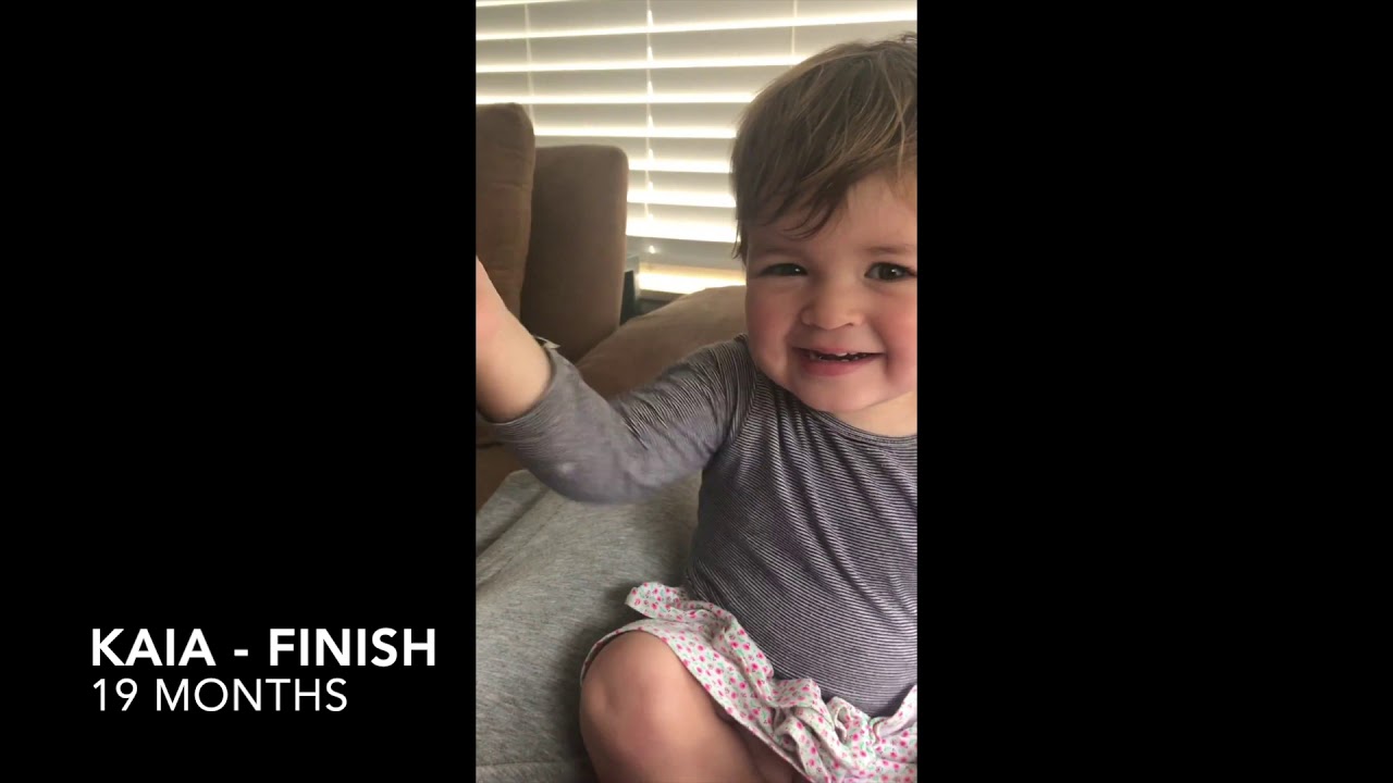 Babies and toddlers communicate using Key Word Signing - YouTube