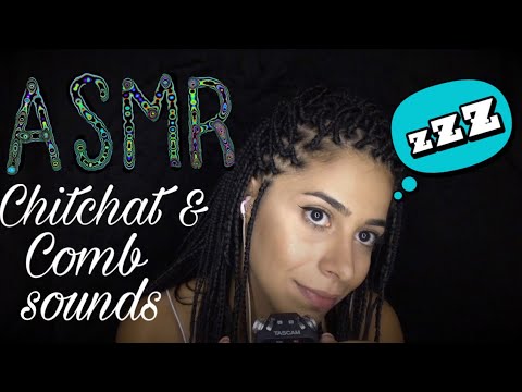 ASMR TÜRKÇE / Gel Konuşalım Şöyle / Little Chitchat and Comb Sounds