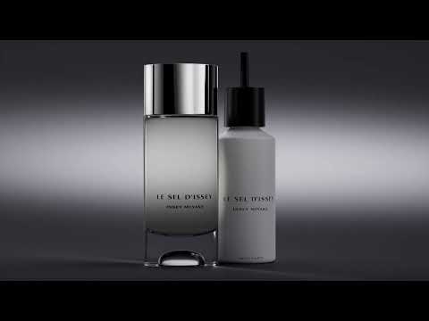 Le Sel d'Issey, the new refillable fragrance for men by Issey Miyake Parfums.