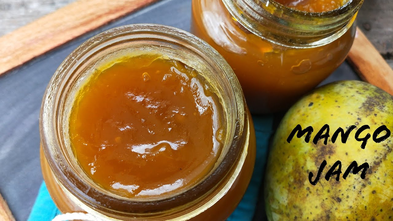 Homemade Mango jam by easy & homecooked / How To Make Mango Jam /With ...
