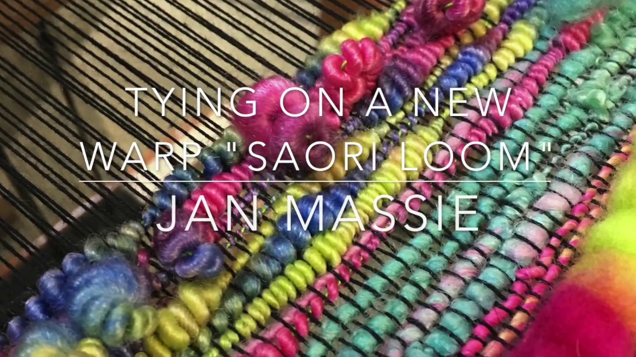 Tying on a new Warp - YouTube