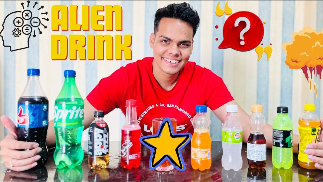ALIEN DRINK MIXTURE OF ALL SOFT DRINKS|HOSPITAL JANA PADEGA|Broken ...