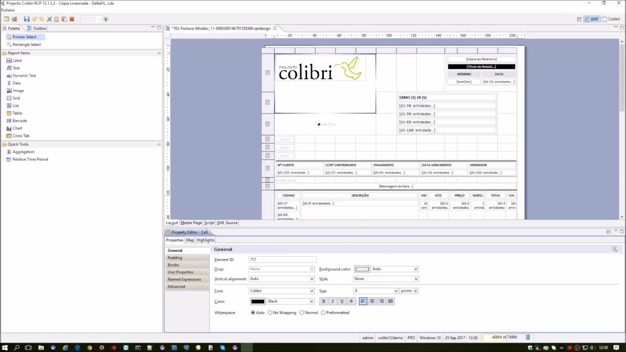 Projecto Colibri RCP12 - Logótipo documentos - YouTube