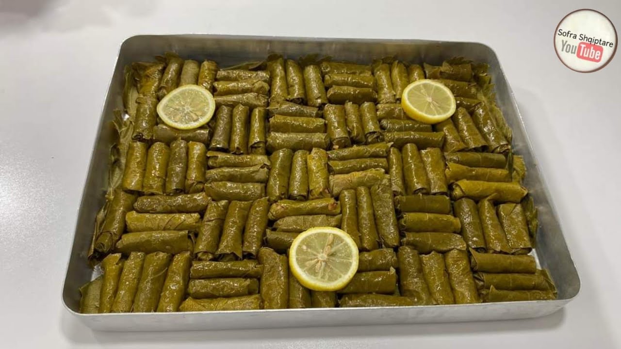 Sarma me Gjethe Rrushi - Yaprak qe te kenaqin me shije @sofrashqiptare ...