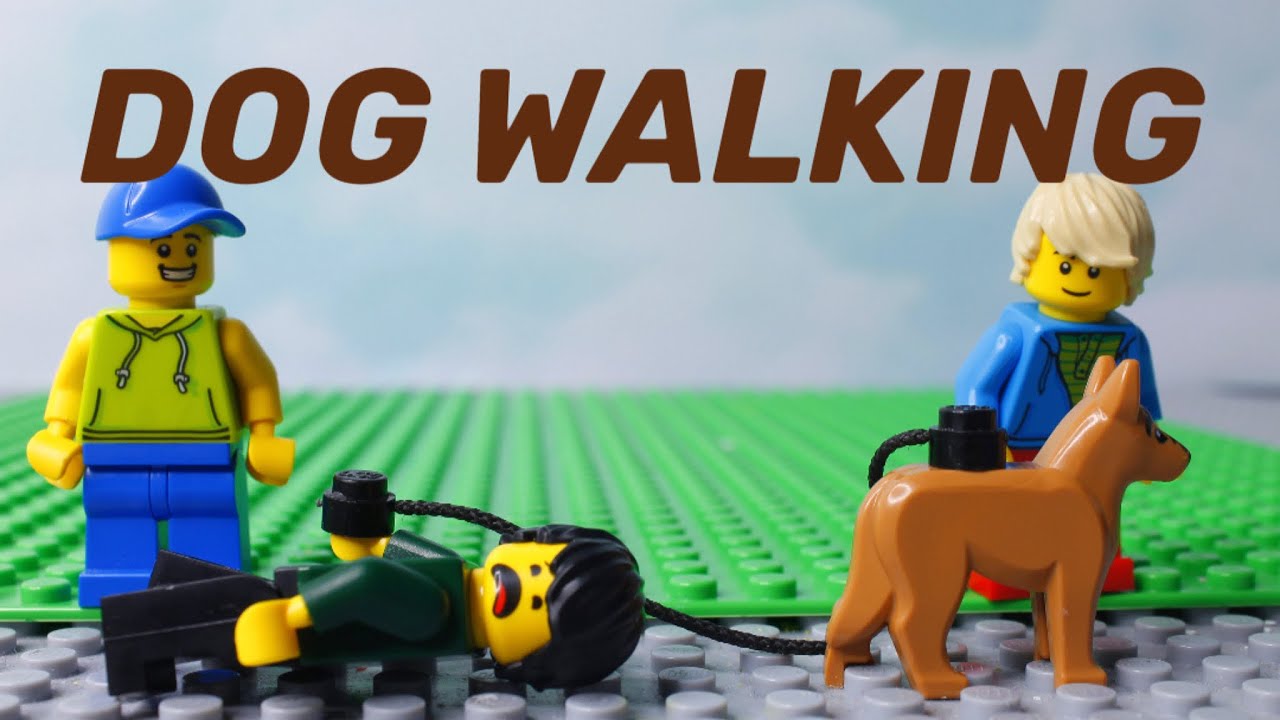 Lego Dog Walking - YouTube