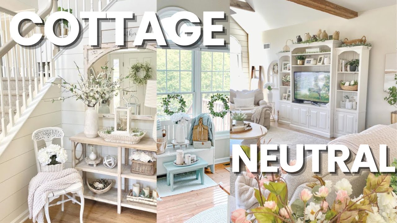 Discover your cottage style with neutral colors 💝 Home Tour - YouTube