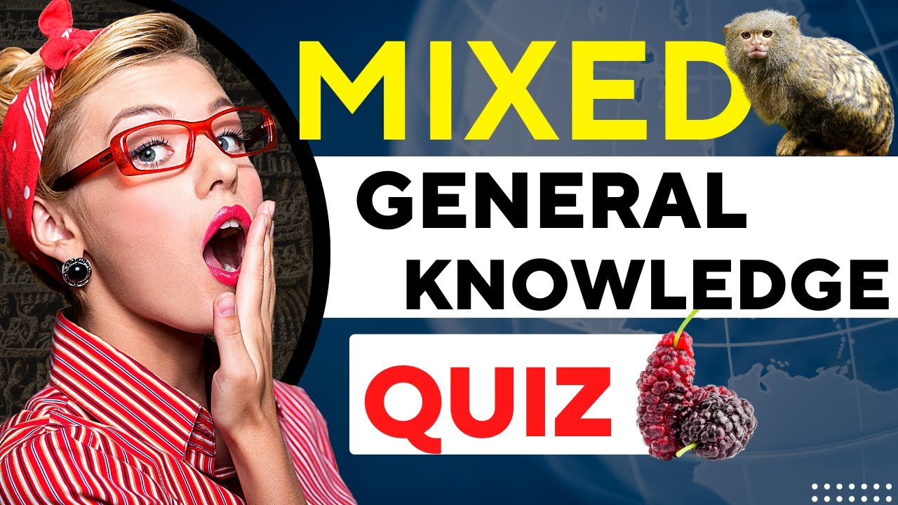 General Knowledge Quiz| Can You Answer more Than 17/20 Questions⁉️ Pub Quiz 🔴 - YouTube