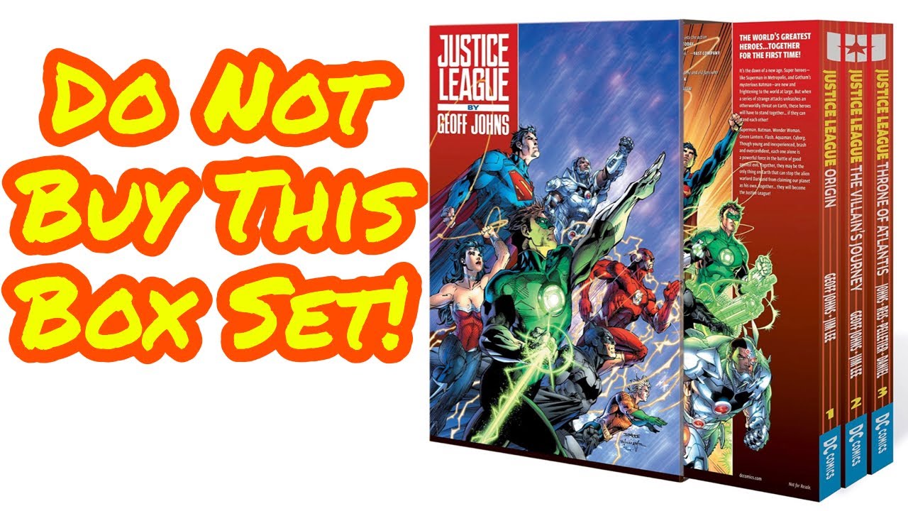 New 52 Justice League Box Set Overview - YouTube